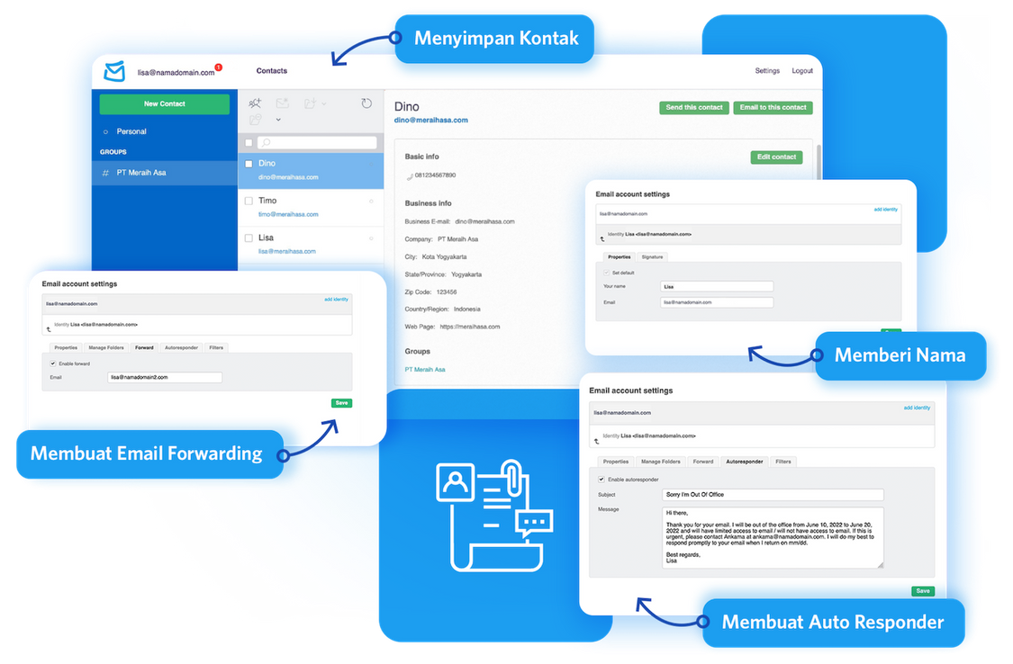 Email Hosting Murah Terbaik Indonesia Gratis Domain